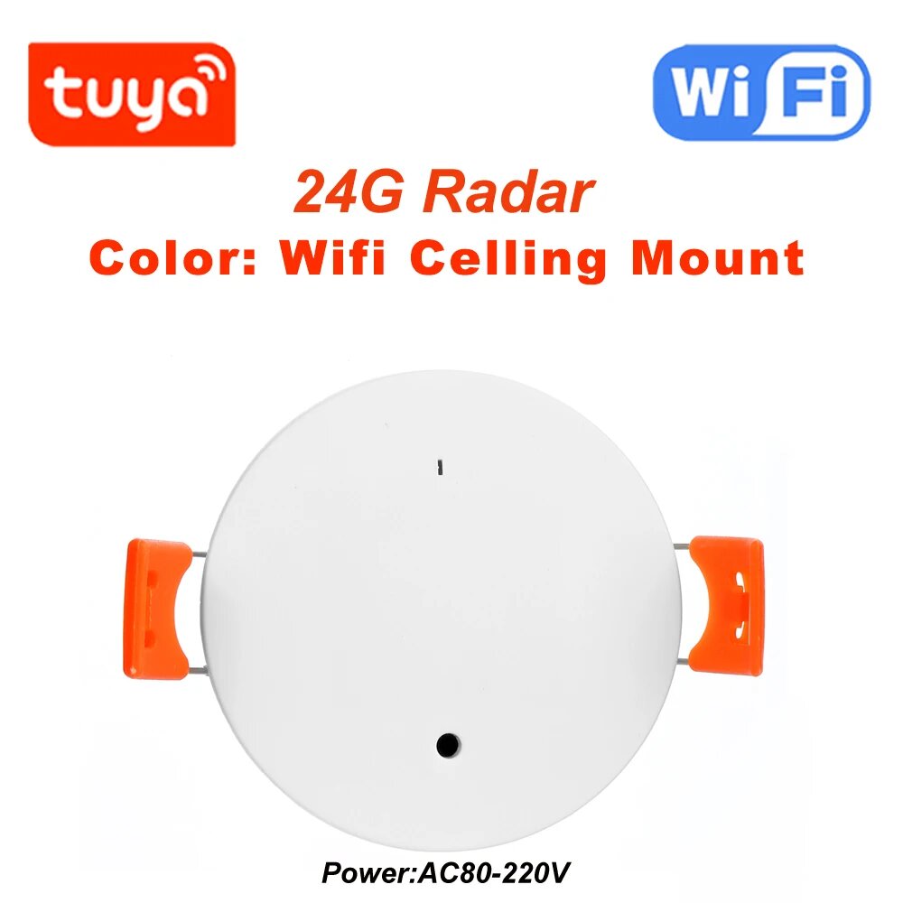 Датчик движения Haozee Tuya Wi-Fi/Zigbee 24G Wifi Ceiling