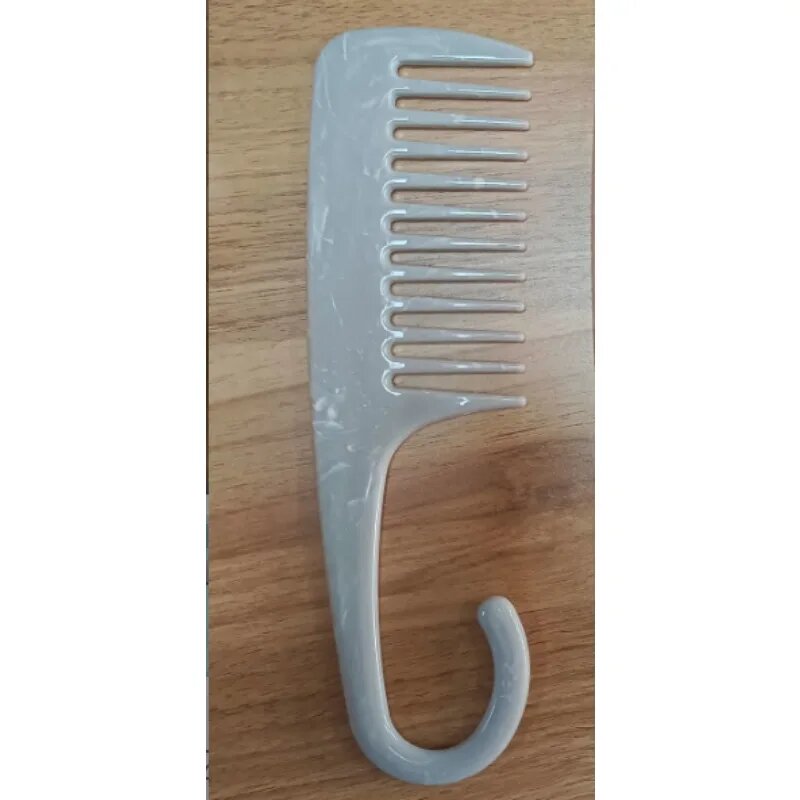 Симпатичная гребень для волос мраморная большая широкая гребень с простой текстурой Женская Антистатическая расческа для снятия волос