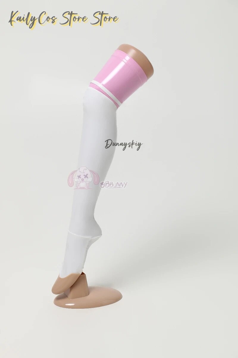 Женский аниме Vaporeon косплей костюм из флиса Розовый, М, a pair of socks