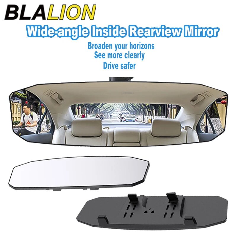 Автомобильное зеркало BLALION для ребенка, черное, Large