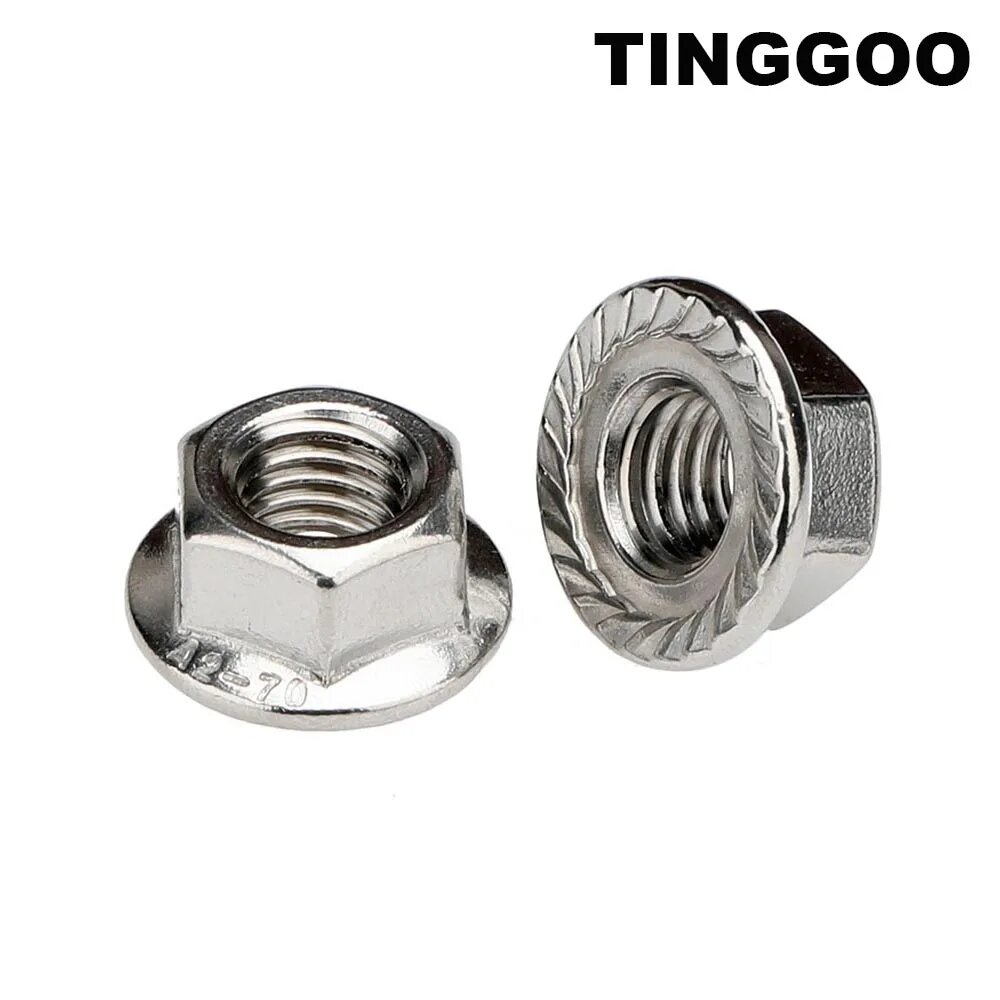 M6x0,75 M8x1 M10/M12x1/1,25 6 # -32 8 # -32 10 # -24 32 1/4-20 28 5/16-18 3/8-16 1/2-13 UNC UNF фланцевая гайка с мелкой резьбой из нержавеющей стали