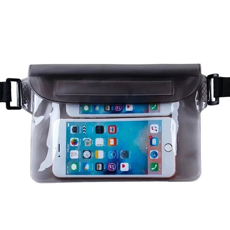 3-слойная водонепроницаемая герметичная сумка для плавания, большой размер, прозрачная сумка для подводной сухой защиты для iphone, чехол для мобильного телефона
