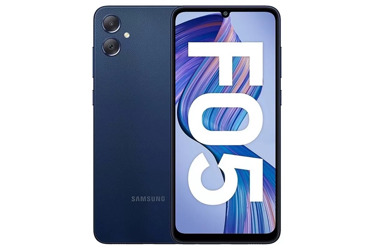 Смартфон Samsung Galaxy F05 4/64ГБ, 6,5", синий, Twilight Blue