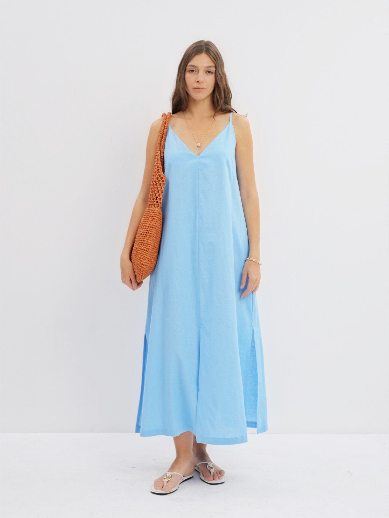 Сарафан макси А-силуэта