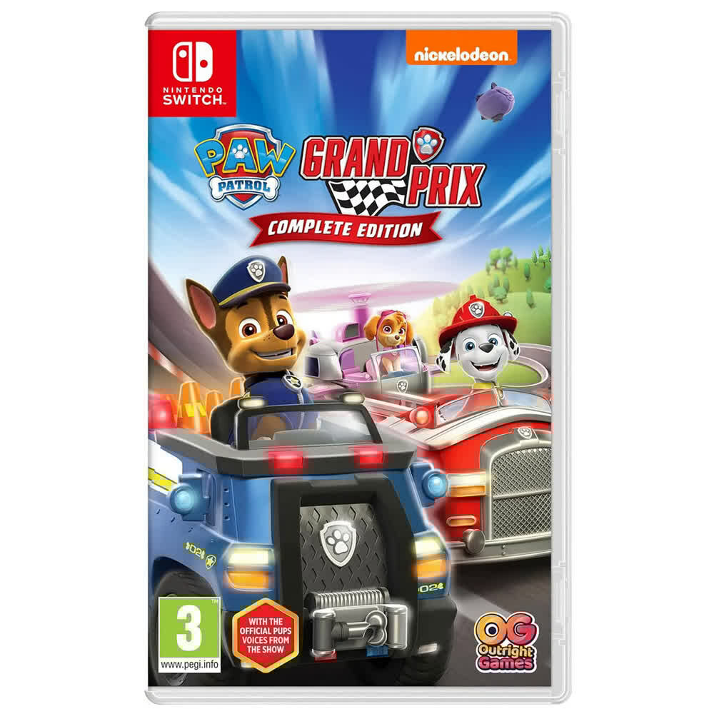 Paw Patrol: Grand Prix - Complete Edition [Nintendo Switch, английская версия]