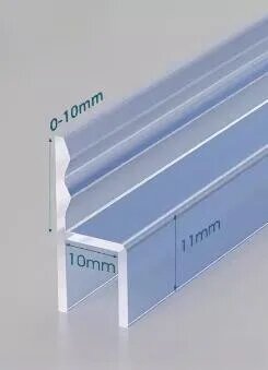 Силиконовая уплотнительная лента для стекла 6/8/10/12 мм