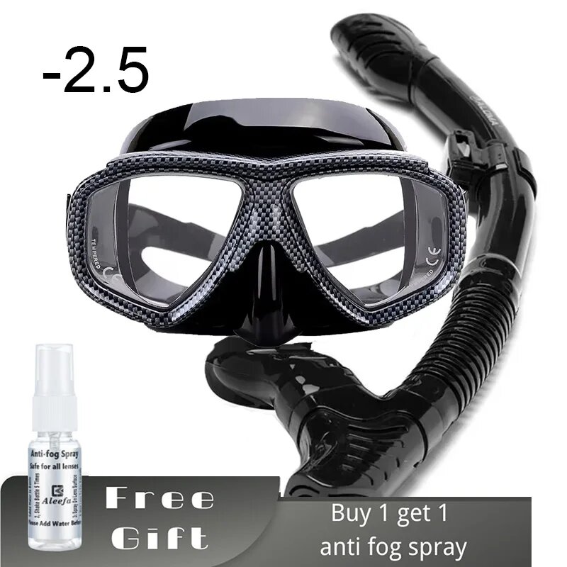 Маска для дайвинга GTOS M203-Snake, -2.5