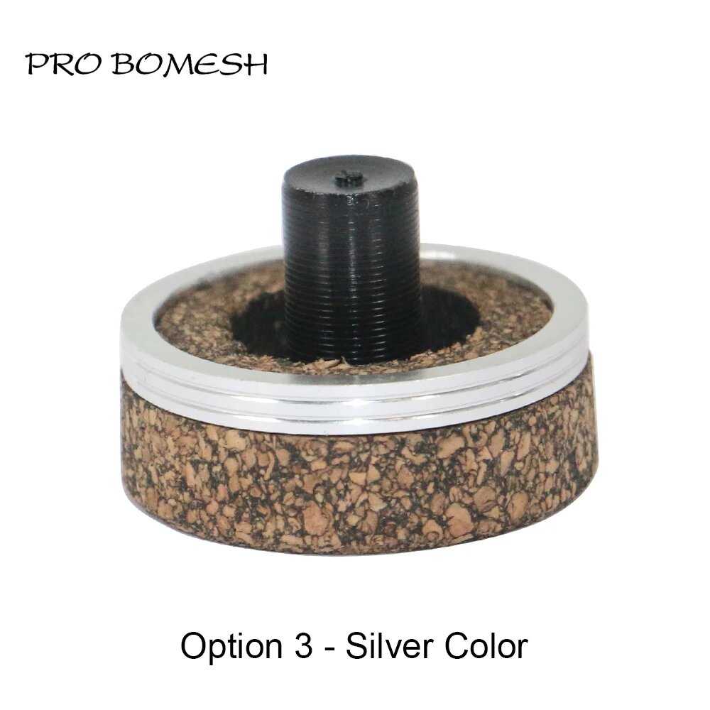 PRO BOMESH Алюминиевые боевые крышки для удочек 5 шт. 5pcs op3 Silver