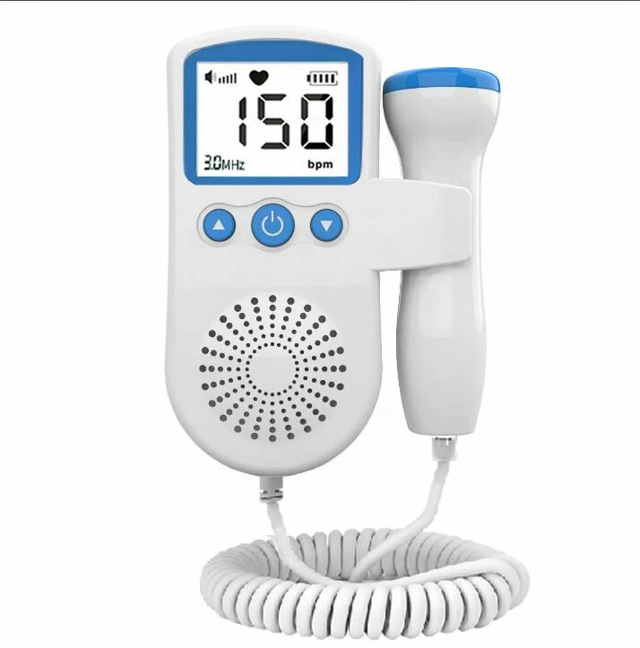 Фетальный допплер для беременных контроль сердцебиения плода, Capture Beauty, чистый динамик