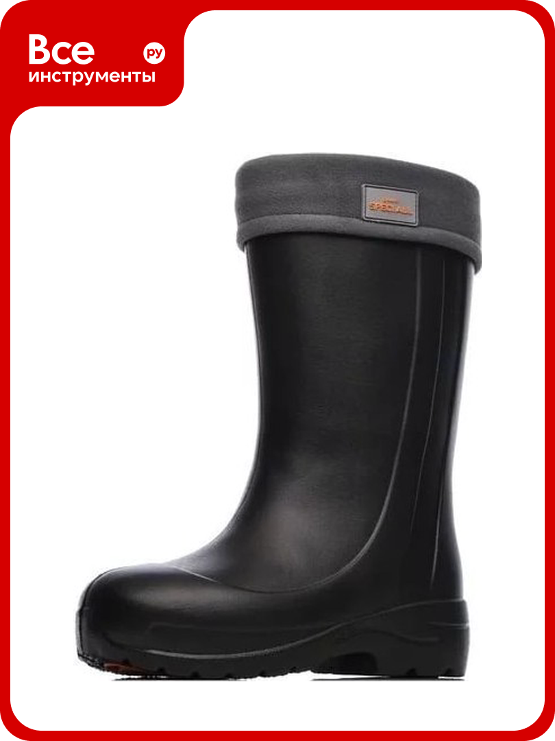 Сапоги женские KAURY SPECI.ALL NERPA LIGHT 911-15 черный, р-р 35-36 4610093219027, 15 г