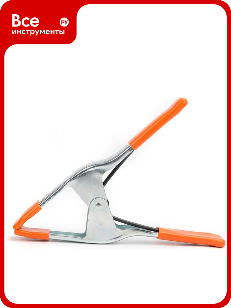 Струбцина Pony Jorgensen металлическая пружинная 101,6, из оцинкованной стали