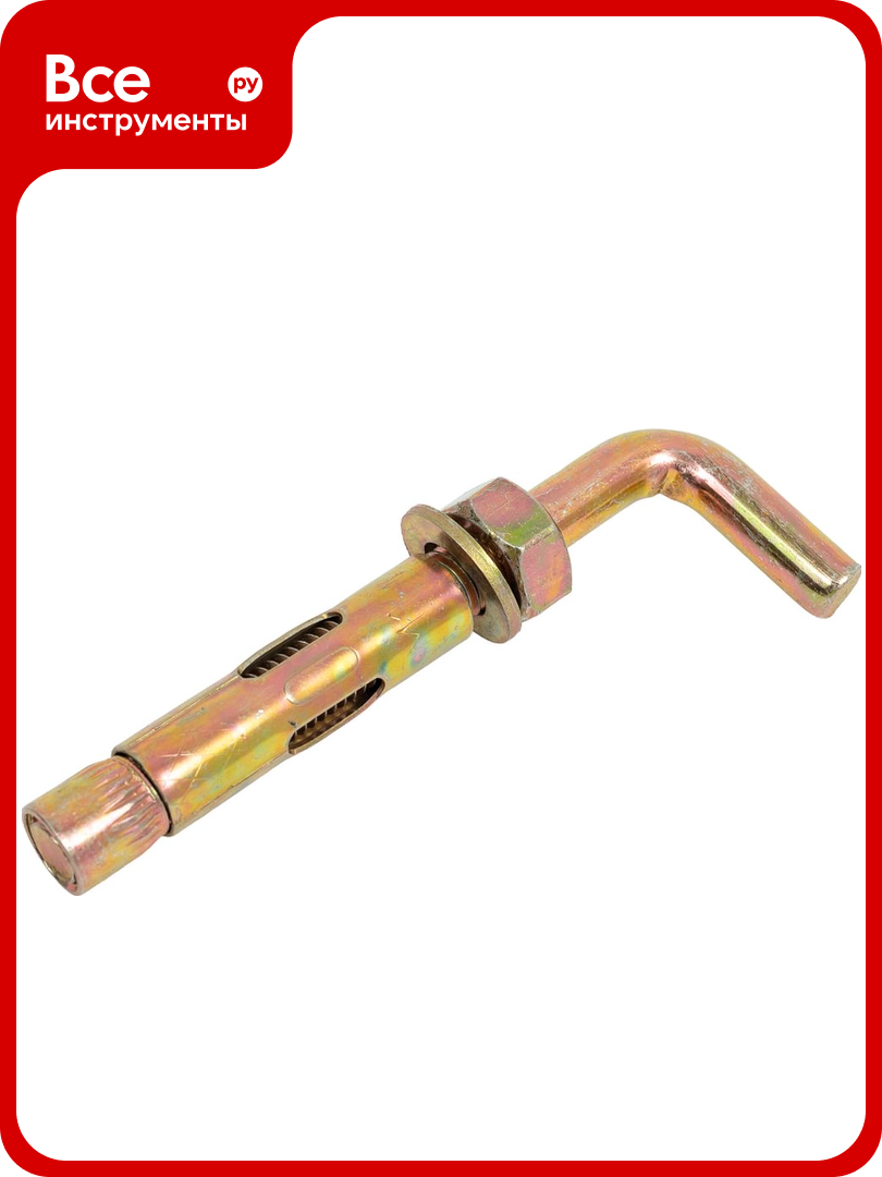 Анкерный болт с Г-образным крюком Tech-Krep/Zitar HL 12x70 2 шт - пакет