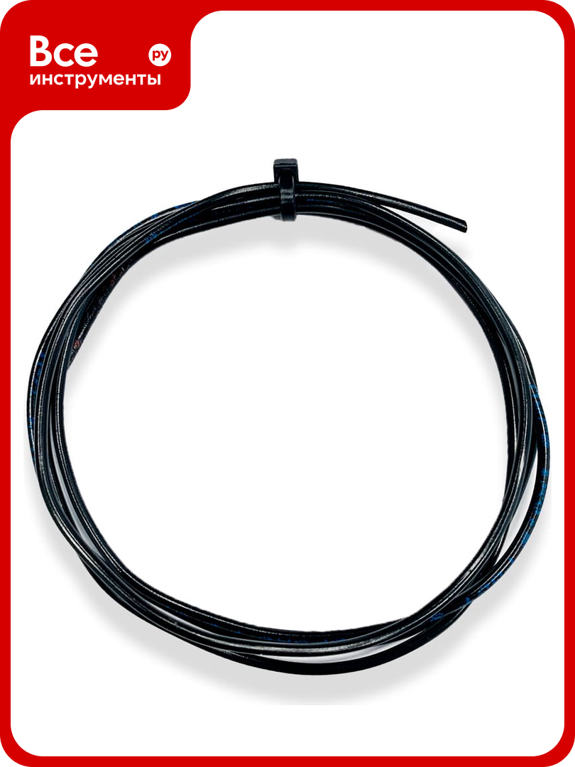 Установочный провод ПуГПнгA-HF проводник 1x2.5 мм2 Черный, 300м OZ341554L300, стационарной прокладки внутри