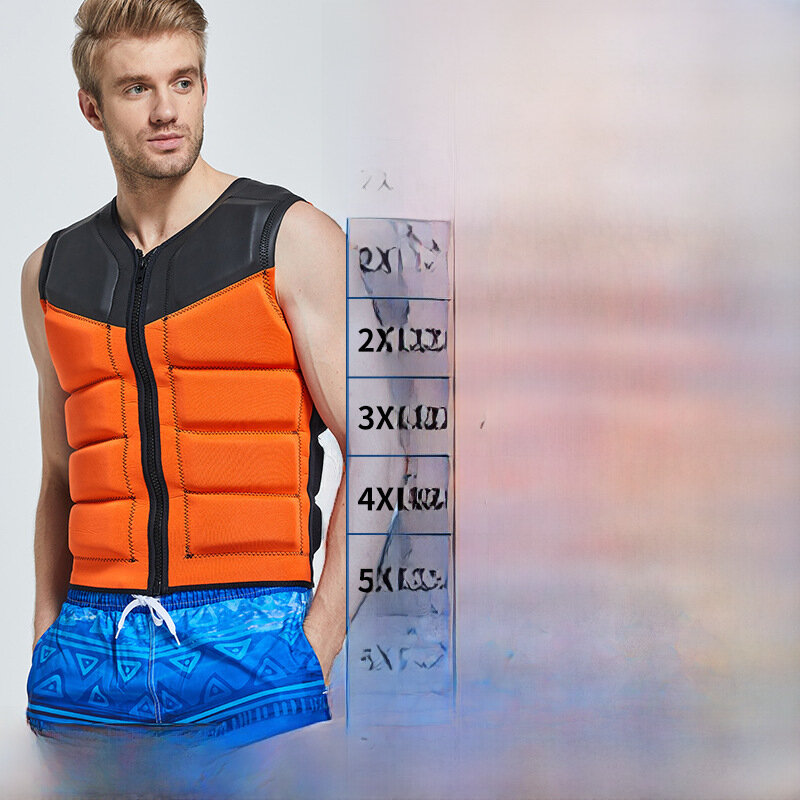 Спасательный жилет Shark Bart V5087, оранжевый, 4XL