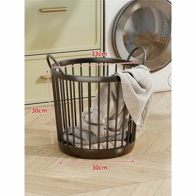 Корзина для белья, корзина для хранения, 60 литров, круговой