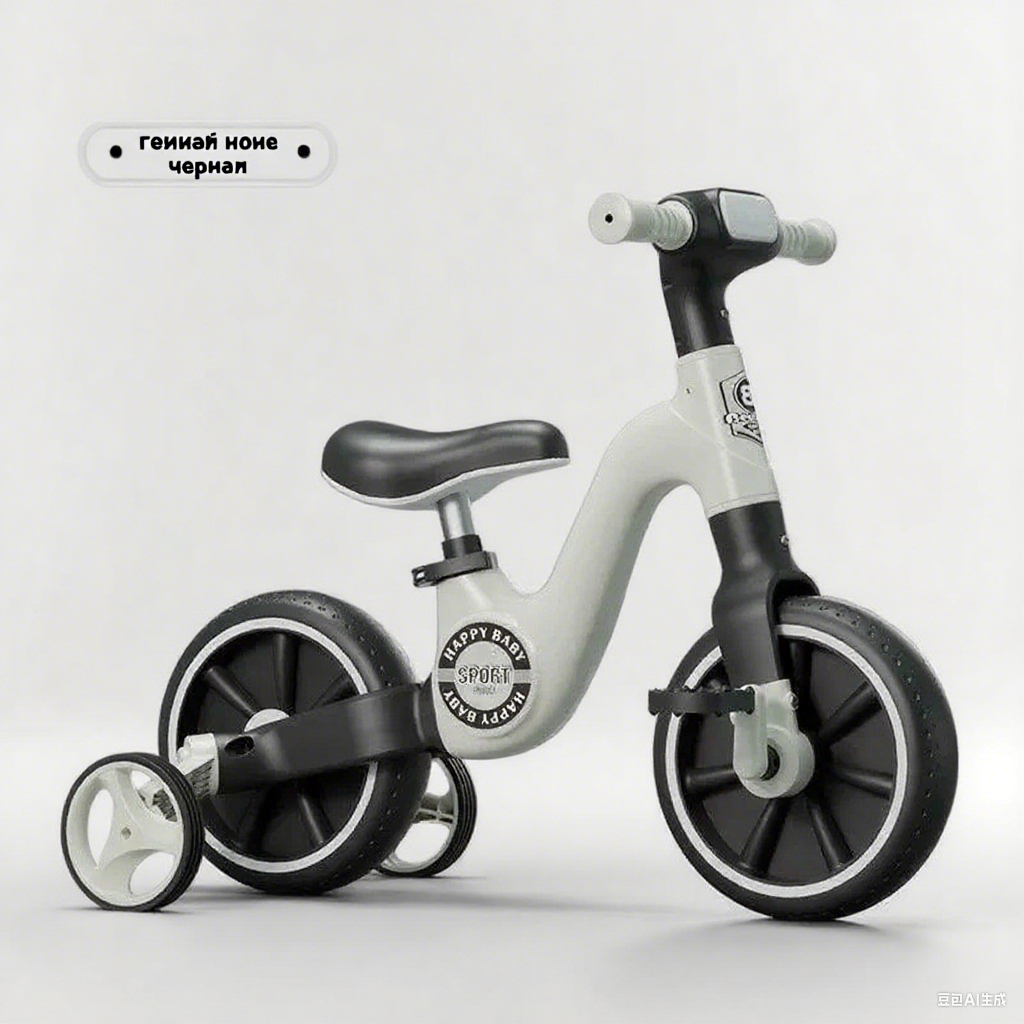 Беговел-велосипед 3в1 J342 - музыкальный, сталь, 4.5кг, для детей 1-6 лет