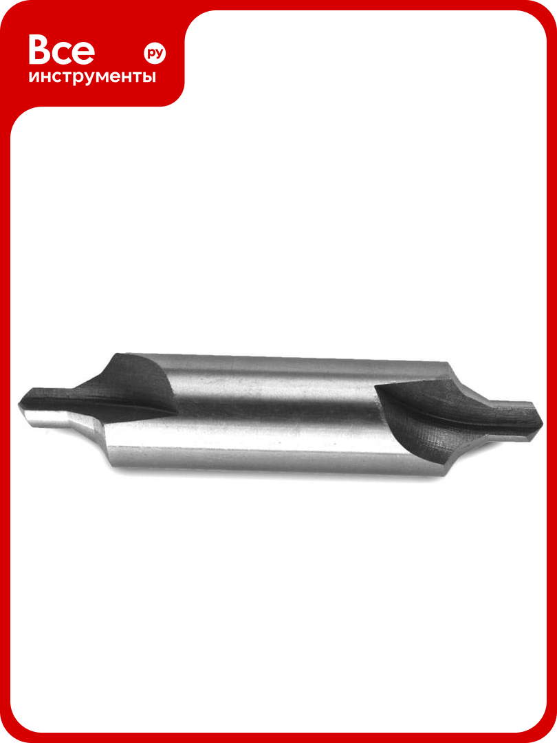 Сверло центровочное 2317-0106 (3.15х4.9х 8х52 мм; тип А; Р6М5К5; ГОСТ14952-75) инстулс 00001377900