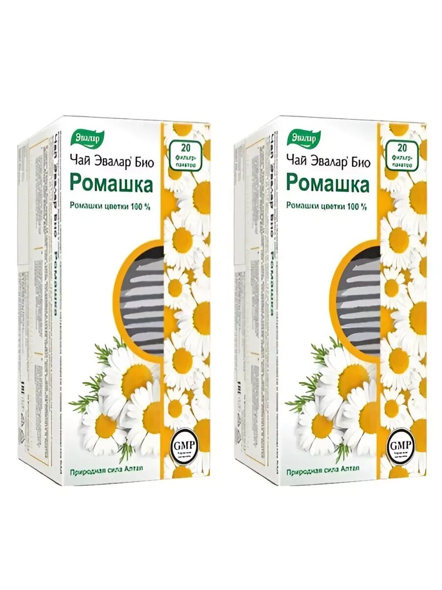 Чай био ромашка 2 шт
