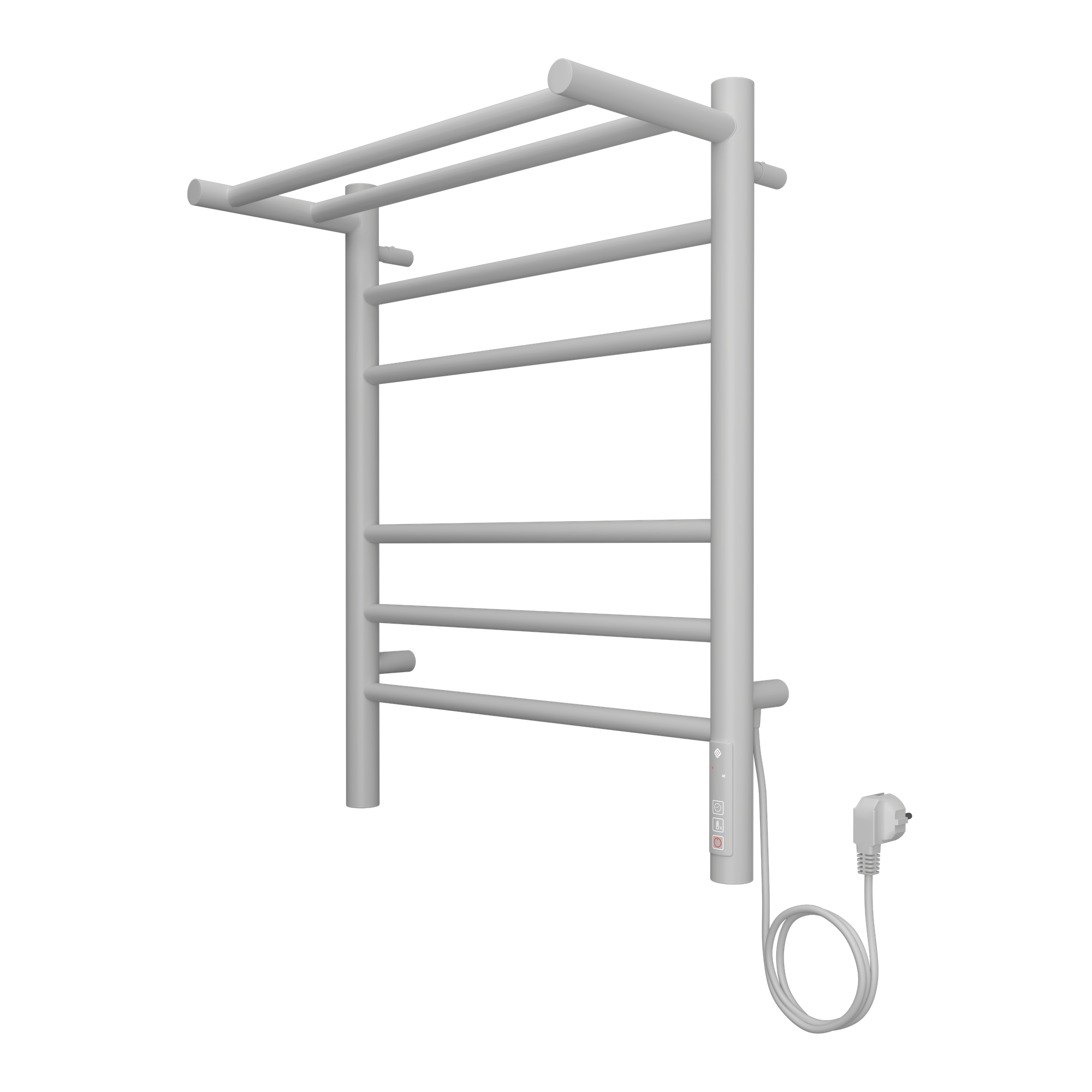 Электрический полотенцесушитель Аврора с/п П6 450х600 электро КС 9003 матовый ( new встроен диммер) TERMINUS