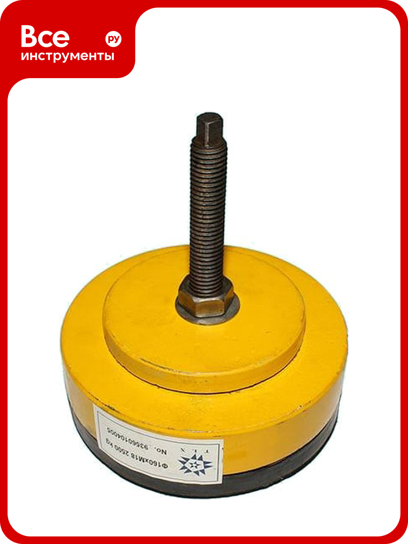 Виброопора регулируемая S78-7 (0.8 т; 95 мм; М14x120) TLX 65183, защиты