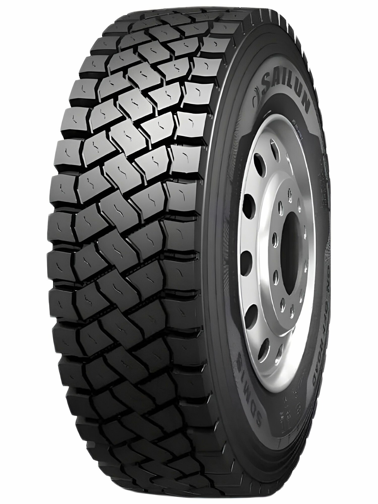 Грузовая шина Sailun SDM1S, 315/80, R22,5, ведущая ось, без камеры