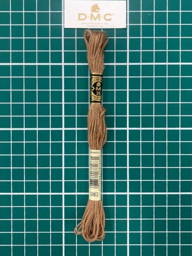 DMC, col: 3863, Мулине