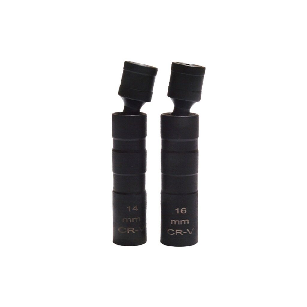 Универсальный Торцевой Ключ Для Свечей Зажигания с Поворотной Головкой И Встроенными Магнитами 14 мм 16 мм