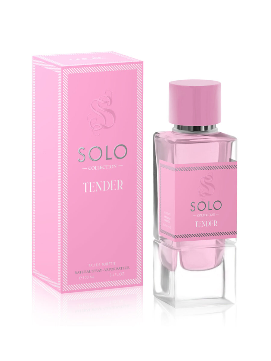 Туалетная вода Art Positive Solo Tender, 100мл, женская, цитрусовая, цветочная