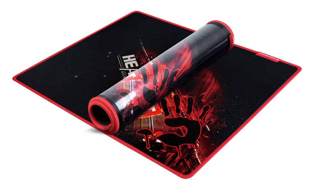 Коврик для мыши A4Tech Bloody B-071 черныйрисунок 350x280x4мм