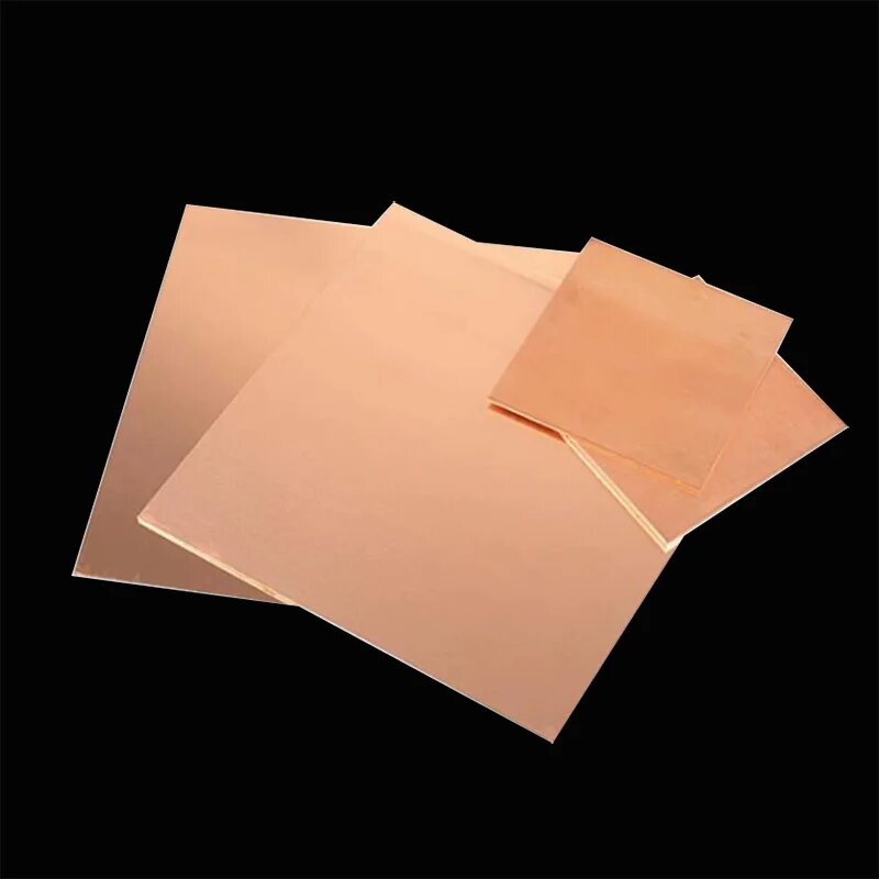 Медный лист 0,1-10 мм 3mm 1pc, 50x50mm