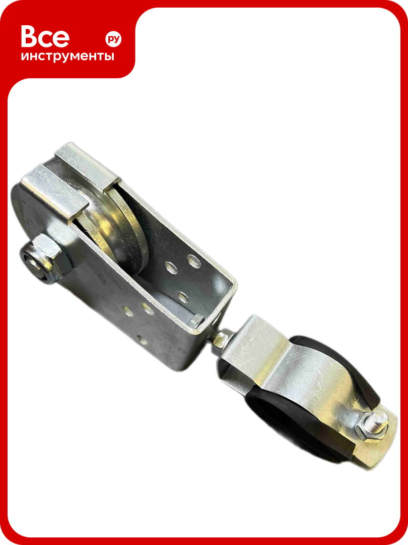 Оцинкованный подвес IMPERA для кабеля ПК-60-12 (кабель диаметром до 25 мм, тросик диаметром до 12 мм, ролик с