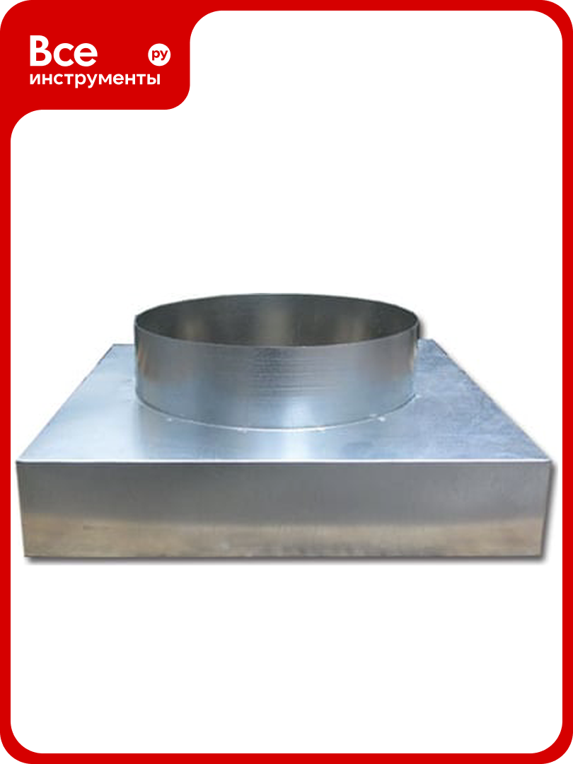 Ventart Адаптер 300x300/160 врезка вверх 4687203781989