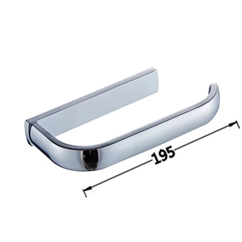 Набор хромированных аксессуаров для ванной TUMBLR paper holder