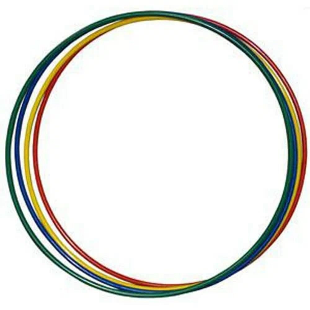 Обруч гимнастический MR-OSt900Gd, стальной, утяжеленный, 900 мм