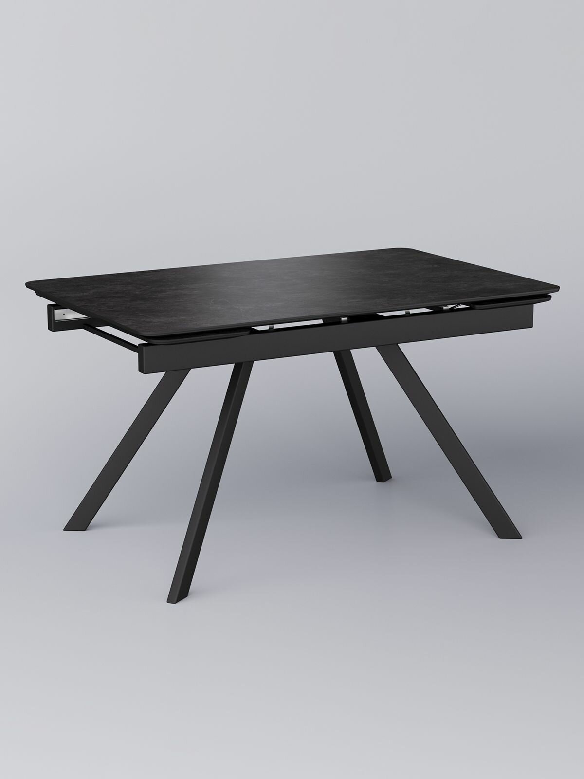 Керамический стол рерум Керамика Камень Черный, Царговый пояс Черный