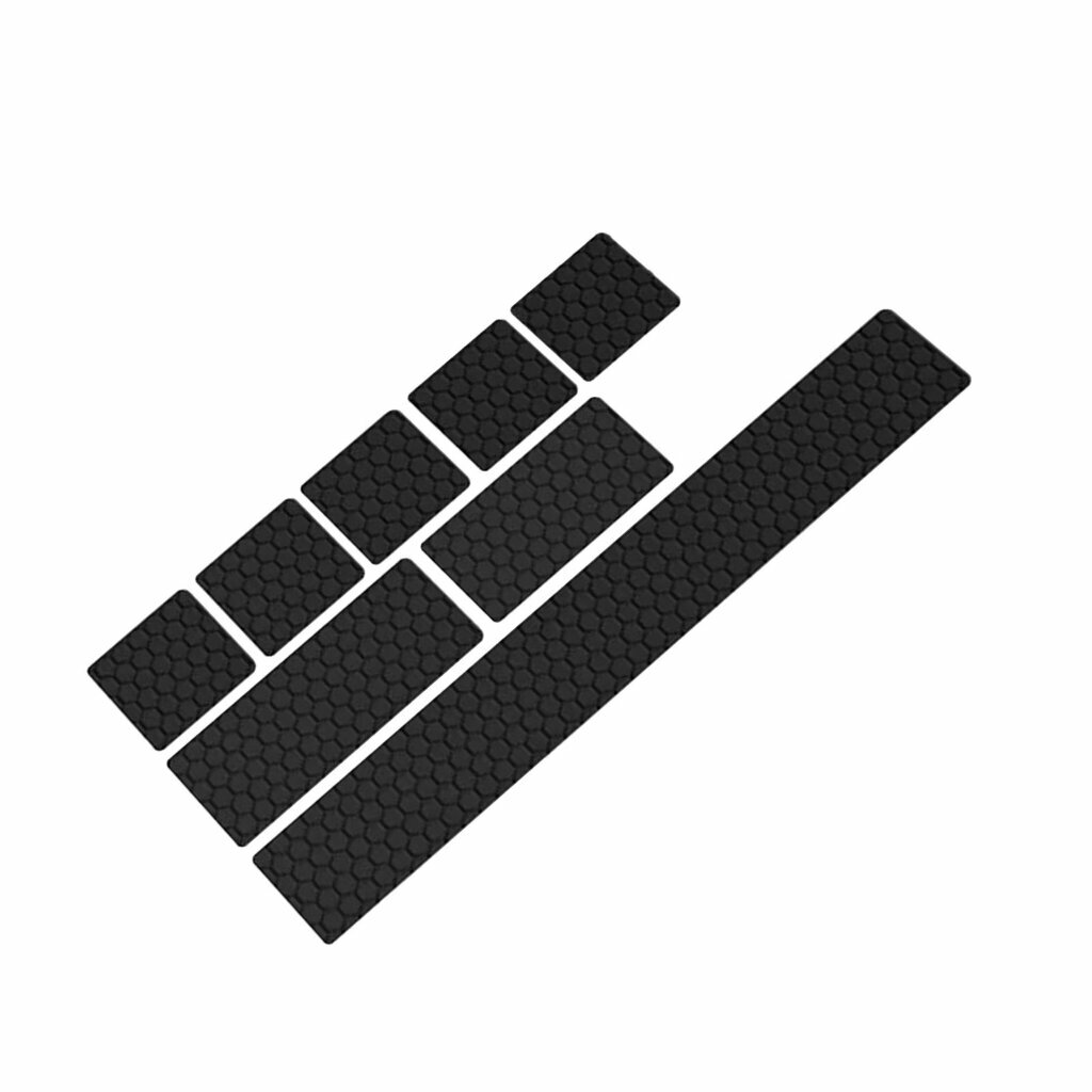 Антискользящие силиконовые накладки для клавиш, простые в установке наклейки для улучшенной стабильности печати