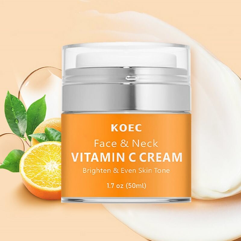 Крем для лица KOECVC, английская упаковка, крем для шеи, осветляющий, увлажняющий, TK, популярный лосьон для тела, экспорт по уходу за кожей