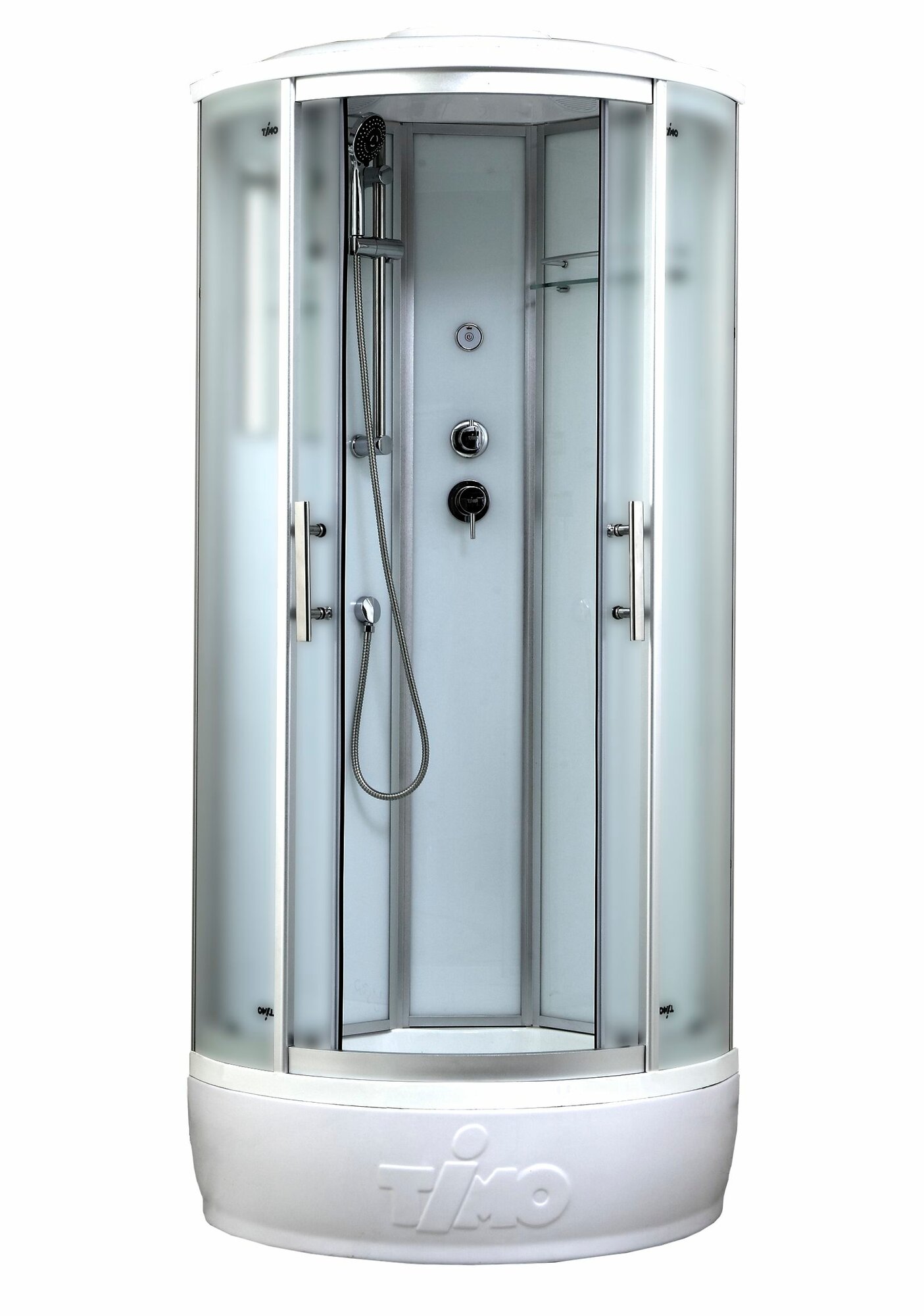 Timo Standart Т-6680 Silver Fabric душевая кабина (80*80*220), шт