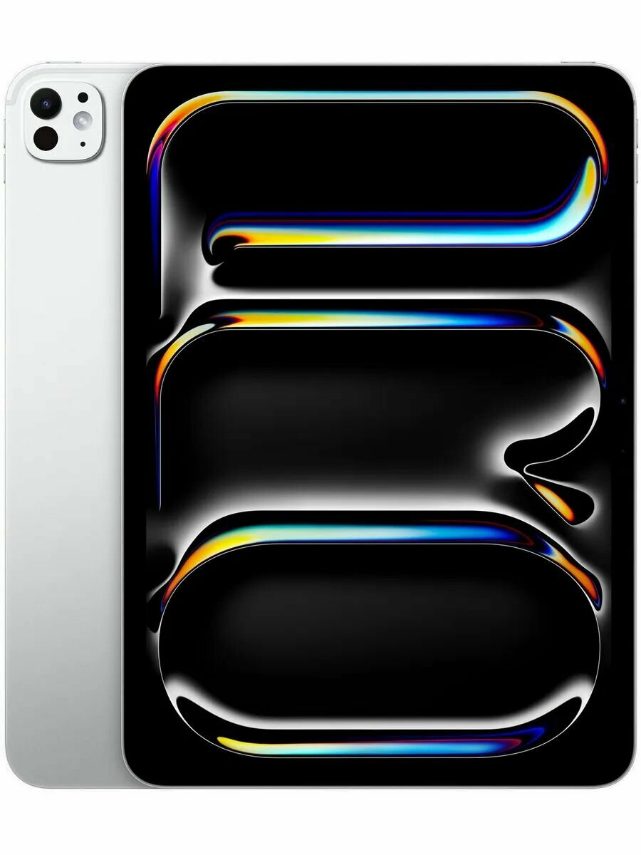 11" Планшет Apple iPad Pro 11 2024 M4, 512 ГБ, Wi-Fi, silver
