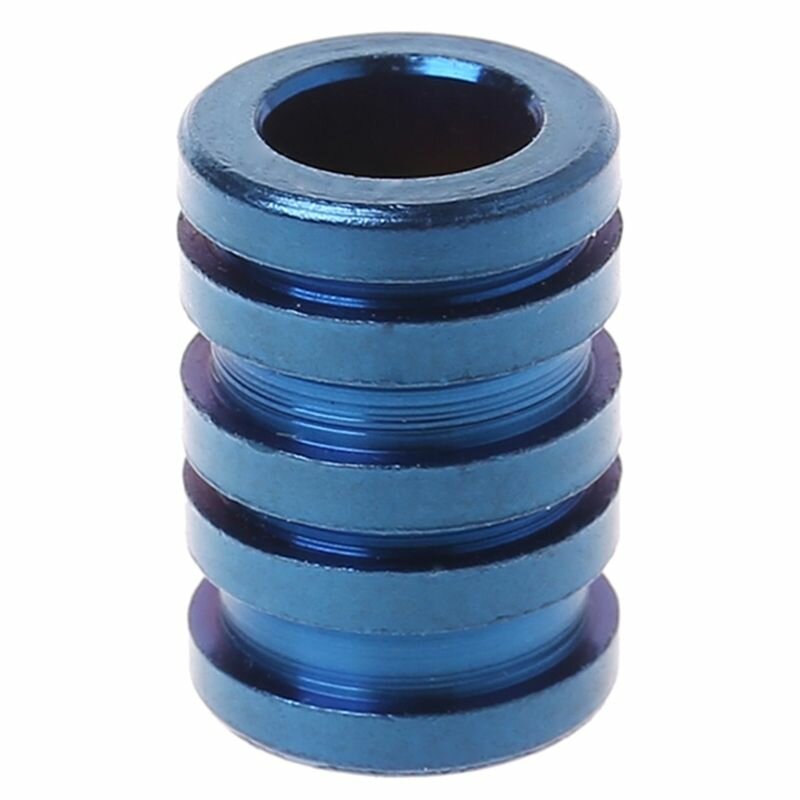 Титановый EDC нож кулон-синий