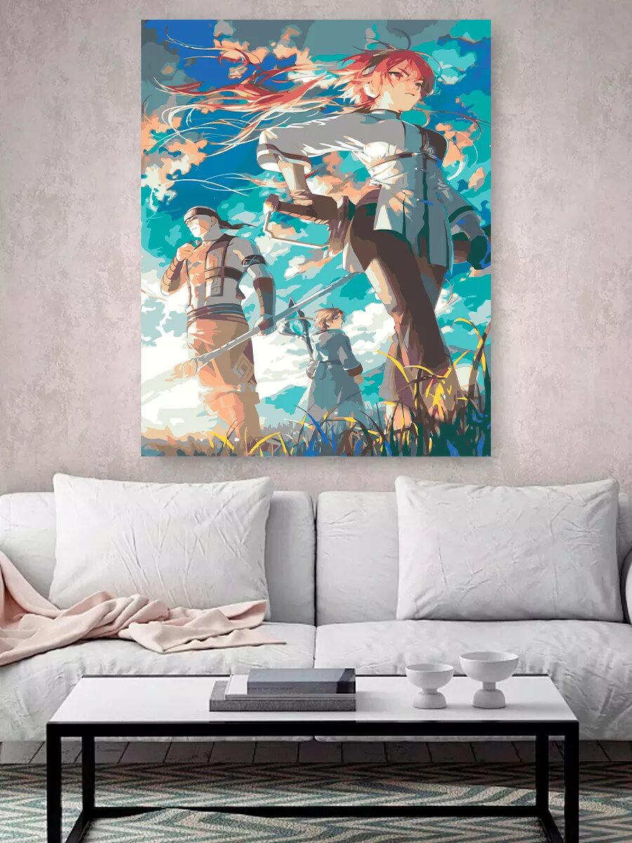 Картина по номерам Реинкарнация-Безработного