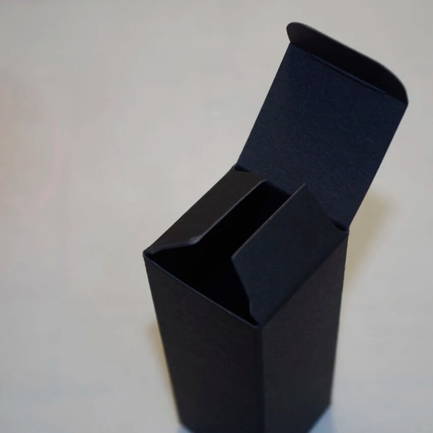 Коробки из крафт-бумаги для духов и косметики daxiyanglianmeng 50 шт, 8x8x10cm -50pcs, Черный