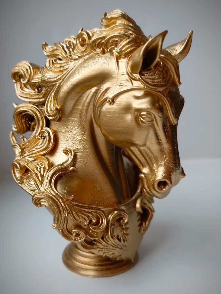 Лошадь бюст статуэтка