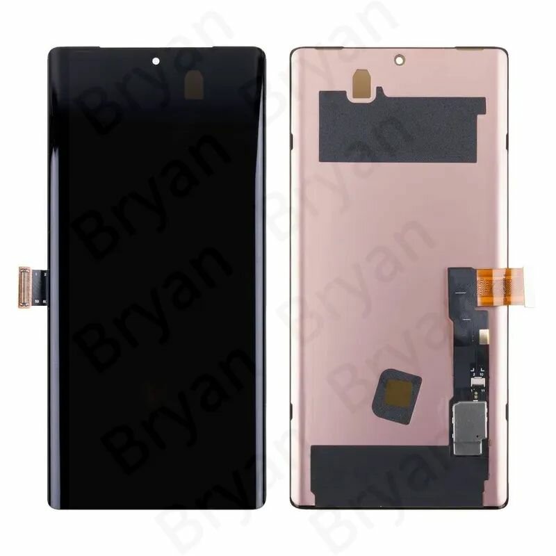 Дисплей для Google Pixel 6 Pro OLED в рамке черный