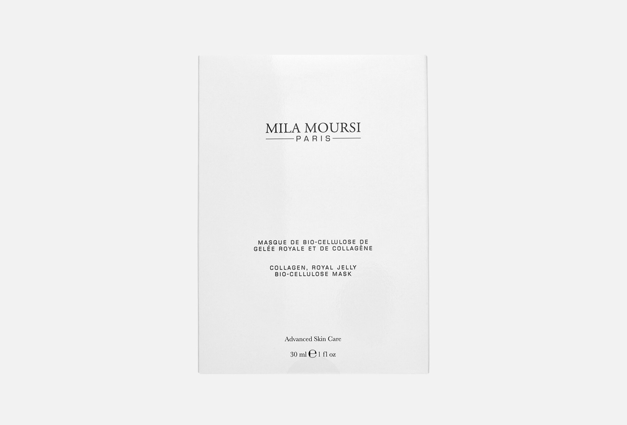 Лифтинг Маска для лица MILA MOURSI Collagen Royal Jelly Bio-Cellulose Mask 30 мл