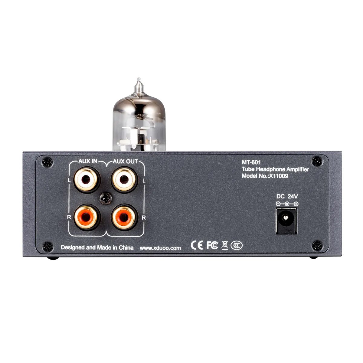 XDuoo MT-601 Ламповый усилитель для наушников 6N11/E88CC с AUX входом/выходом