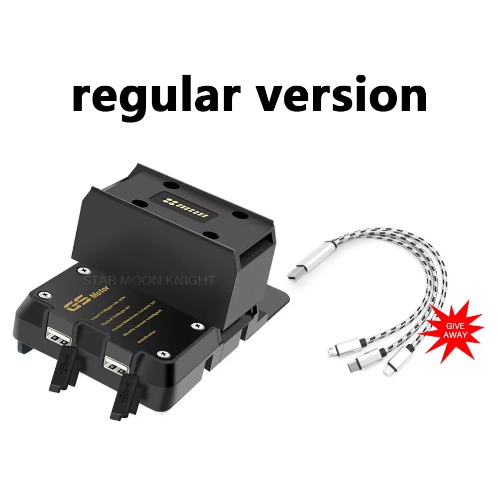 Мотоциклетный GPS-навигатор для BMW R1200RT R1250RT R 1200 1250 RT 2014-2020 мобильного телефона с поддержкой беспроводной зарядки через USB, Черный