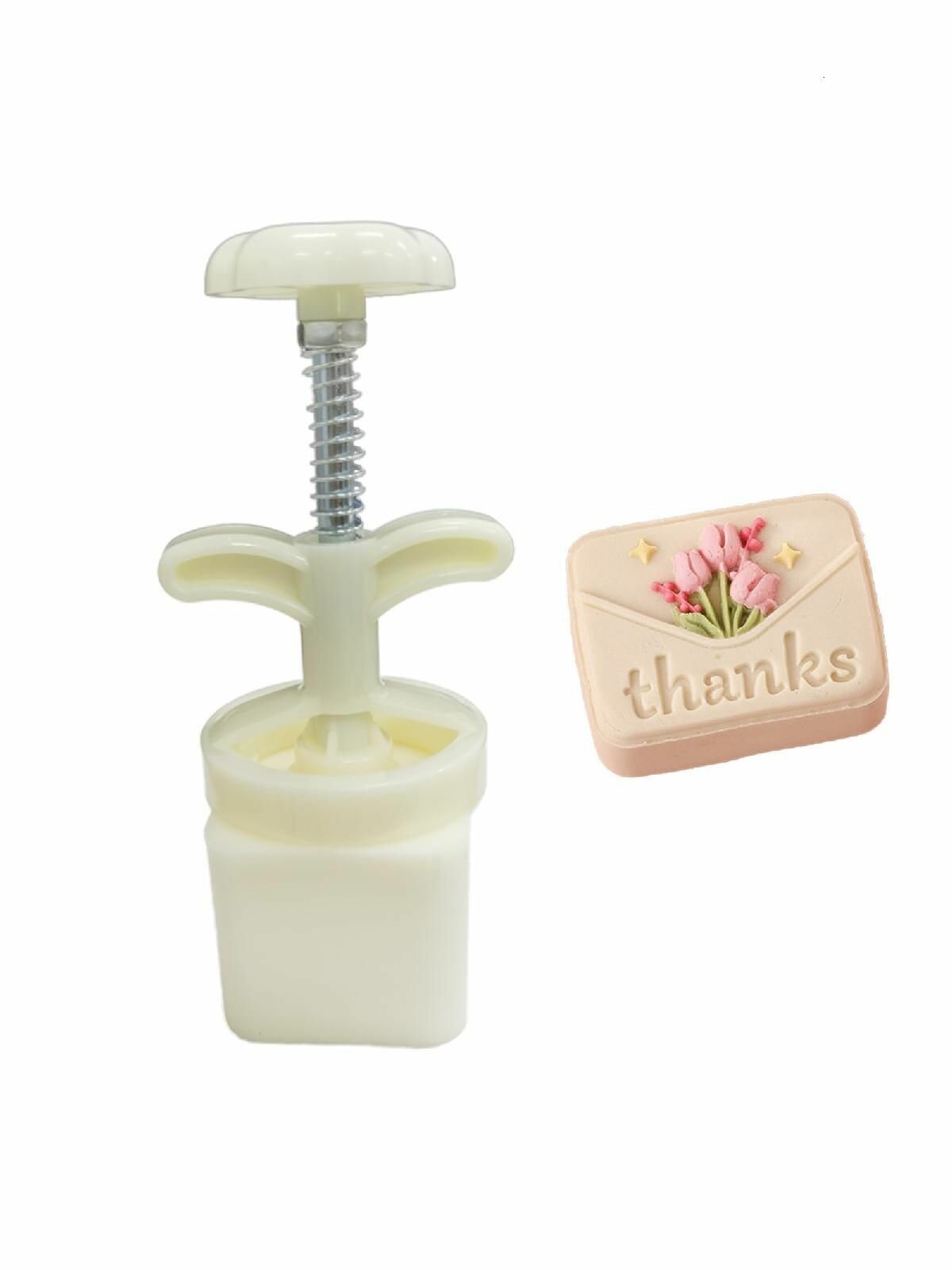 1 форма + 1 кусочек 75-граммового букетного конверта для отправки цветов, форма для лунного пирога с кроликом-благодарственное письмо