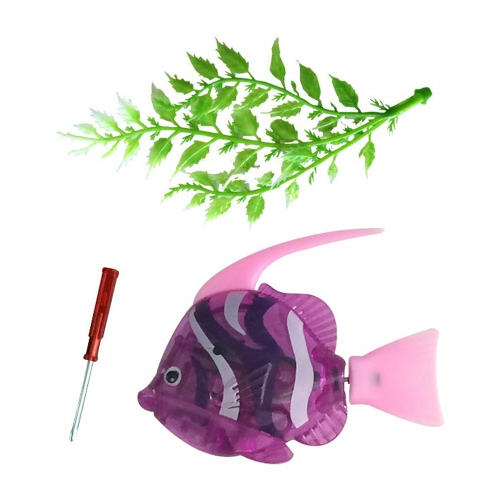 Светодиодные электронные рыбы-кошки, интерактивные игрушки для игры в воде помещении украшения дома и отдыха