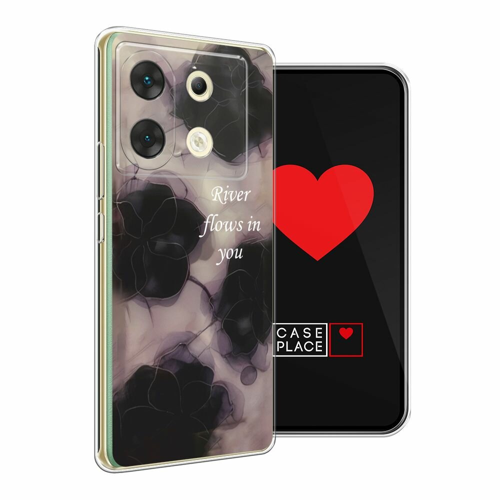 Чехол на Infinix Zero 30 5G / Инфиникс Зеро 30 5G с принтом River flows in you — фото 1